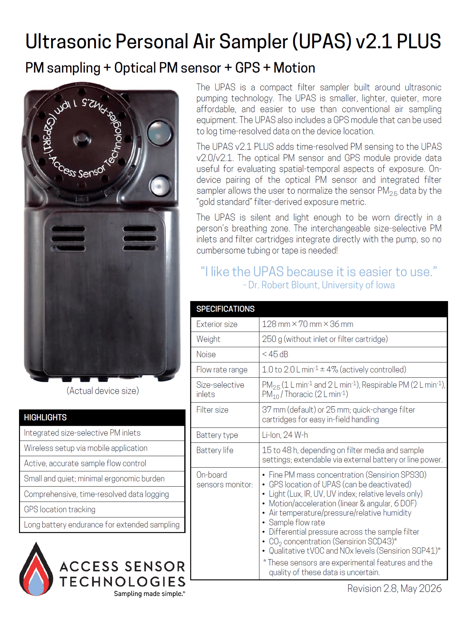 UPAS v2.1 PLUS