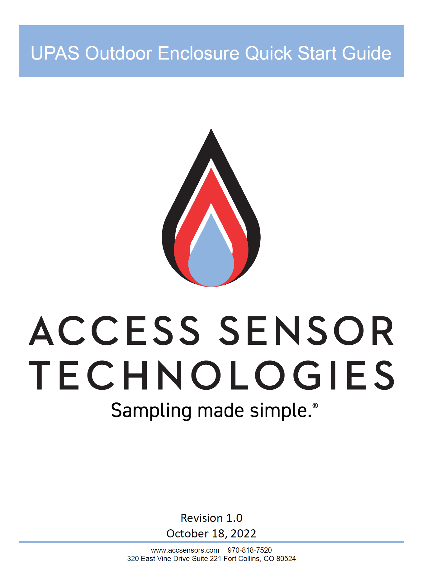 UPAS Outdoor Enclosure